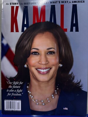 KAMALA HARRIS MAGAZINE SPECIAL EDITION 2024 A360 MEDIA life Time | eBay