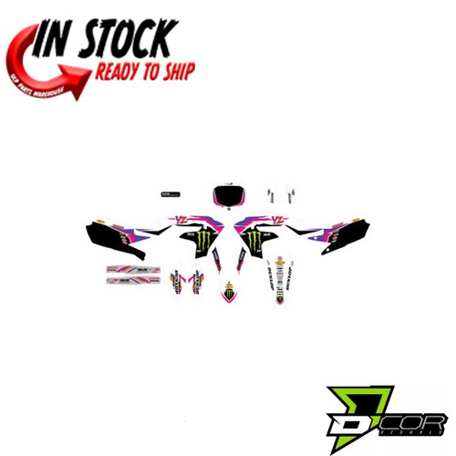 D'COR VISUALS COMPLETE RETRO MONSTER GRAPHICS KIT YAMAHA 2019-2023 ...