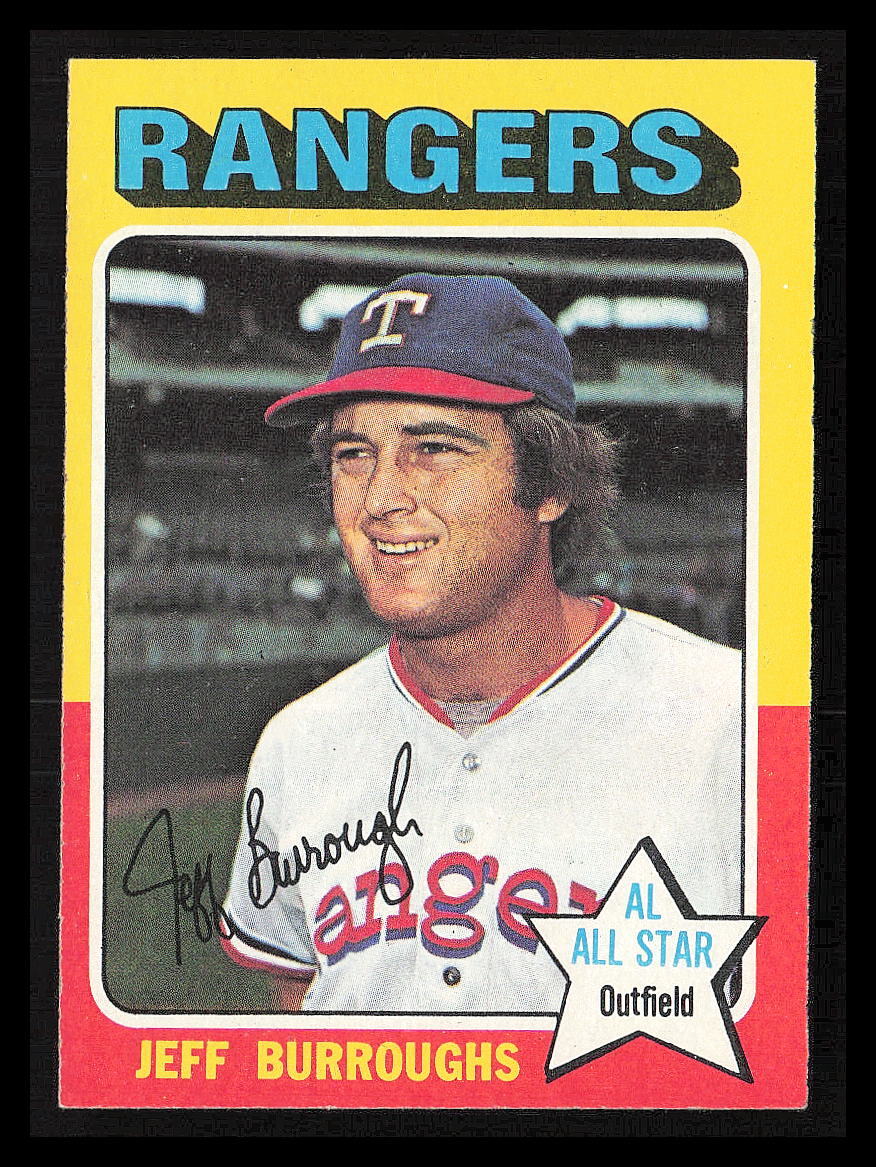 Jeff Burroughs 1975 Topps #470 Texas Rangers | eBay