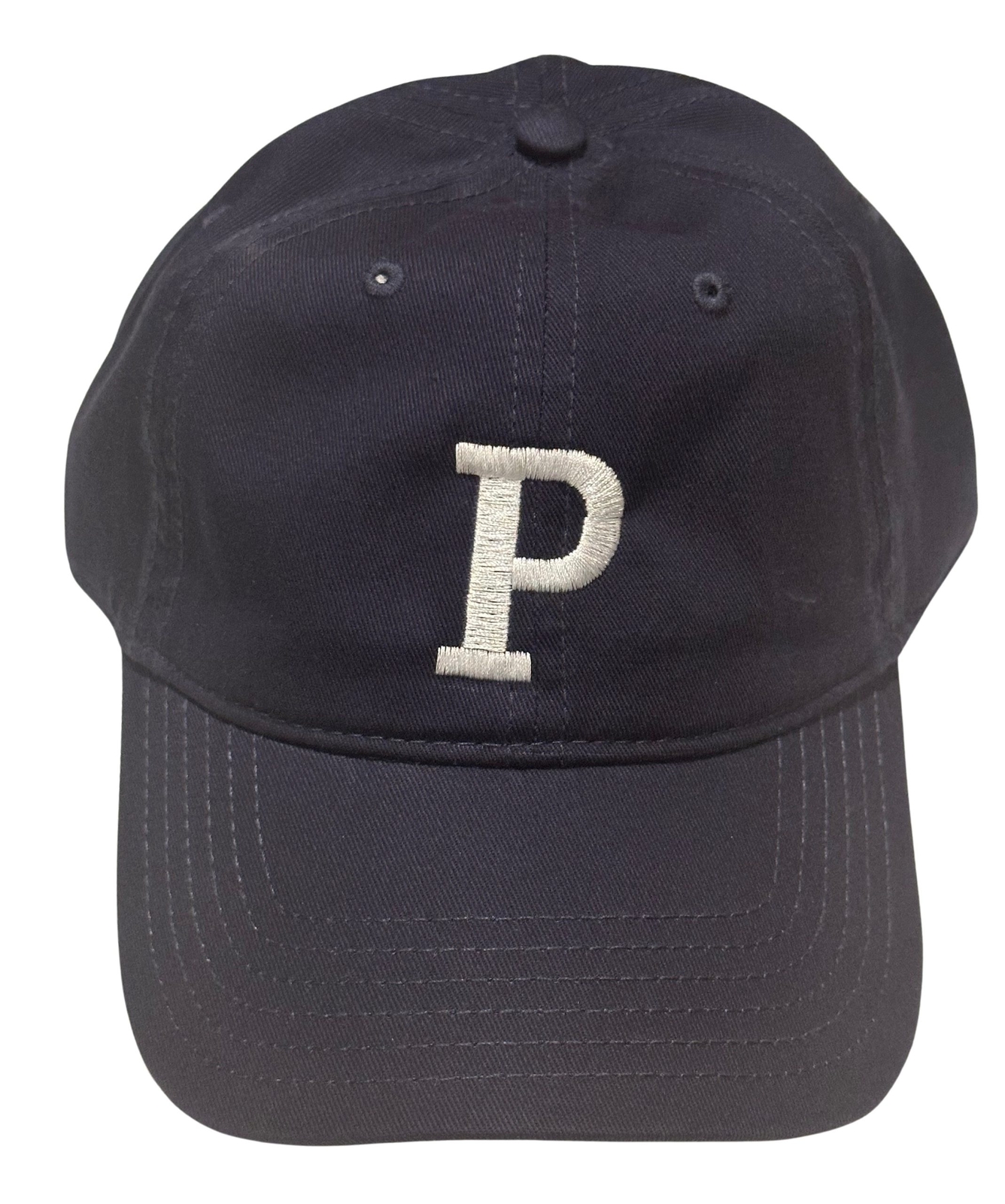 "Letter P" Hat 2320P - Embroidered Adjustable Monogram Cap | eBay