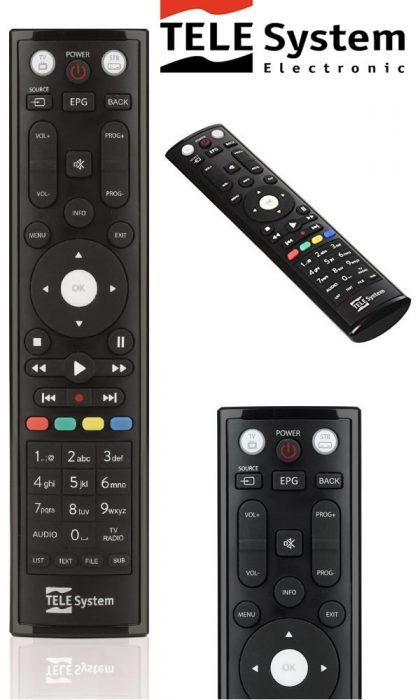 TeleSystem TS-3011 HD Replacement Remote Control ( V7) | eBay