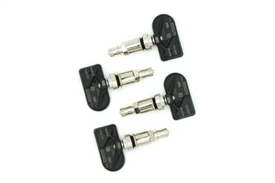 New 315 mhz TPMS Set Chrome Stem 2012 2013 Chevrolet Corvette C6 Grand ...