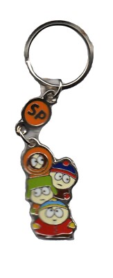 South Park Stan Kyle Kenny Cartman Metal Keychain Keyring 1 unit (2"x1 ...