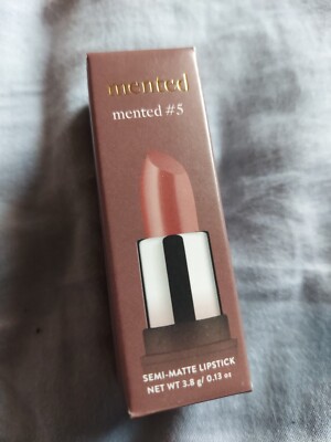 Mented Cosmetics Semi-Matte Lipstick -Mented #5 0.13ozNEW FREE 1 DAY ...