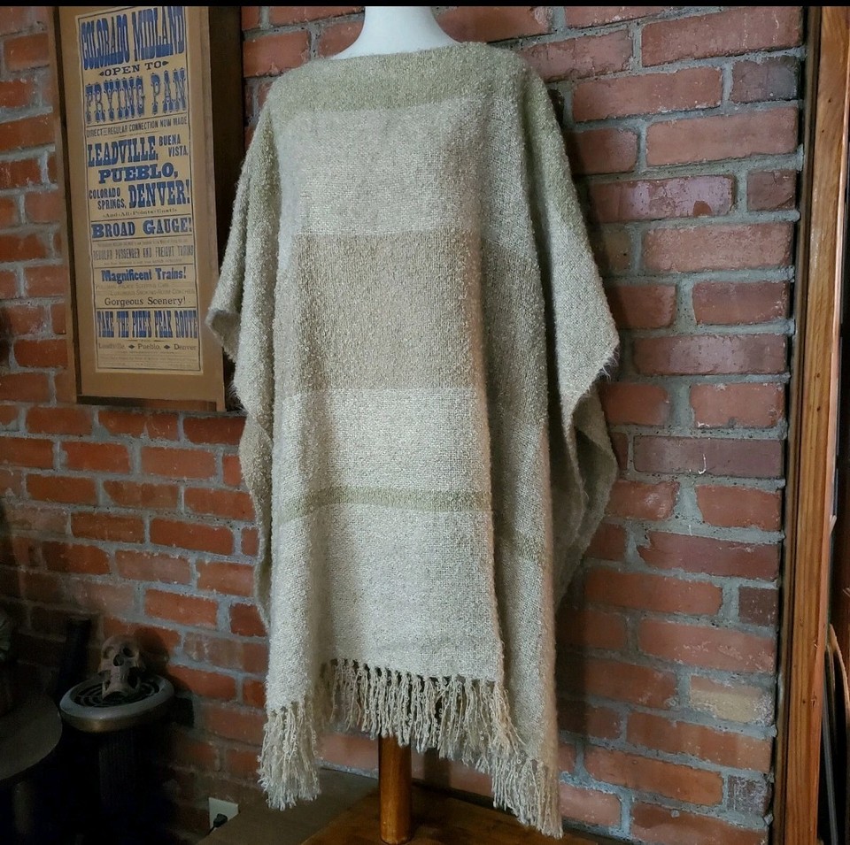 del Sol inc. Finge Blanket Poncho | eBay