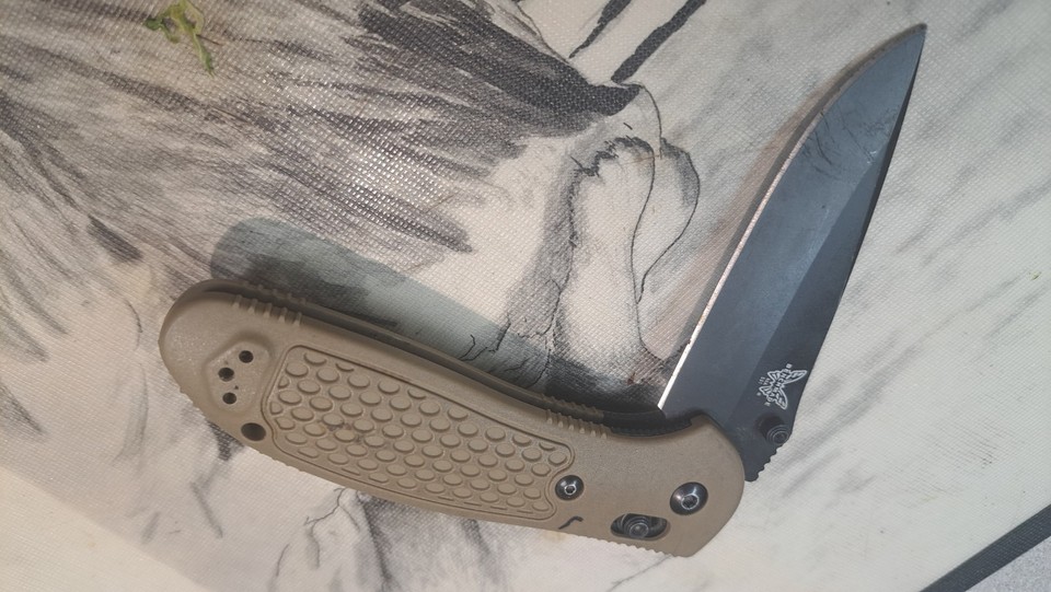 Benchmade 551 Mel Pardue D2 Folding Pocket Knife | eBay