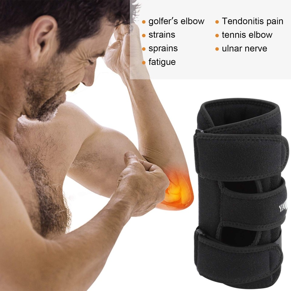 Elbow Brace, Night Elbow Splint for Sleeping, Adjustable Stabilizer ...