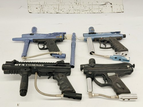 Paintball Markers FOR PARTS/REPAIR: (2) Piranha, VL Orion & BT-4 Combat ...