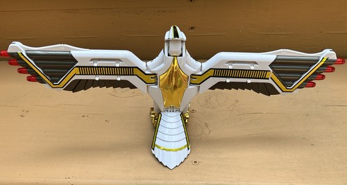 Mighty Morphin Power Rangers White Falcon Zord - Complete Bandai 1995 ...
