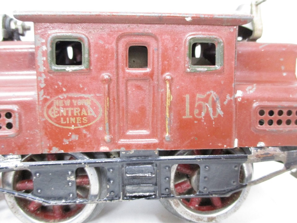 Lionel 150 Electric Loco NYC Lines Tuscan Prewar O gauge X5456 | eBay