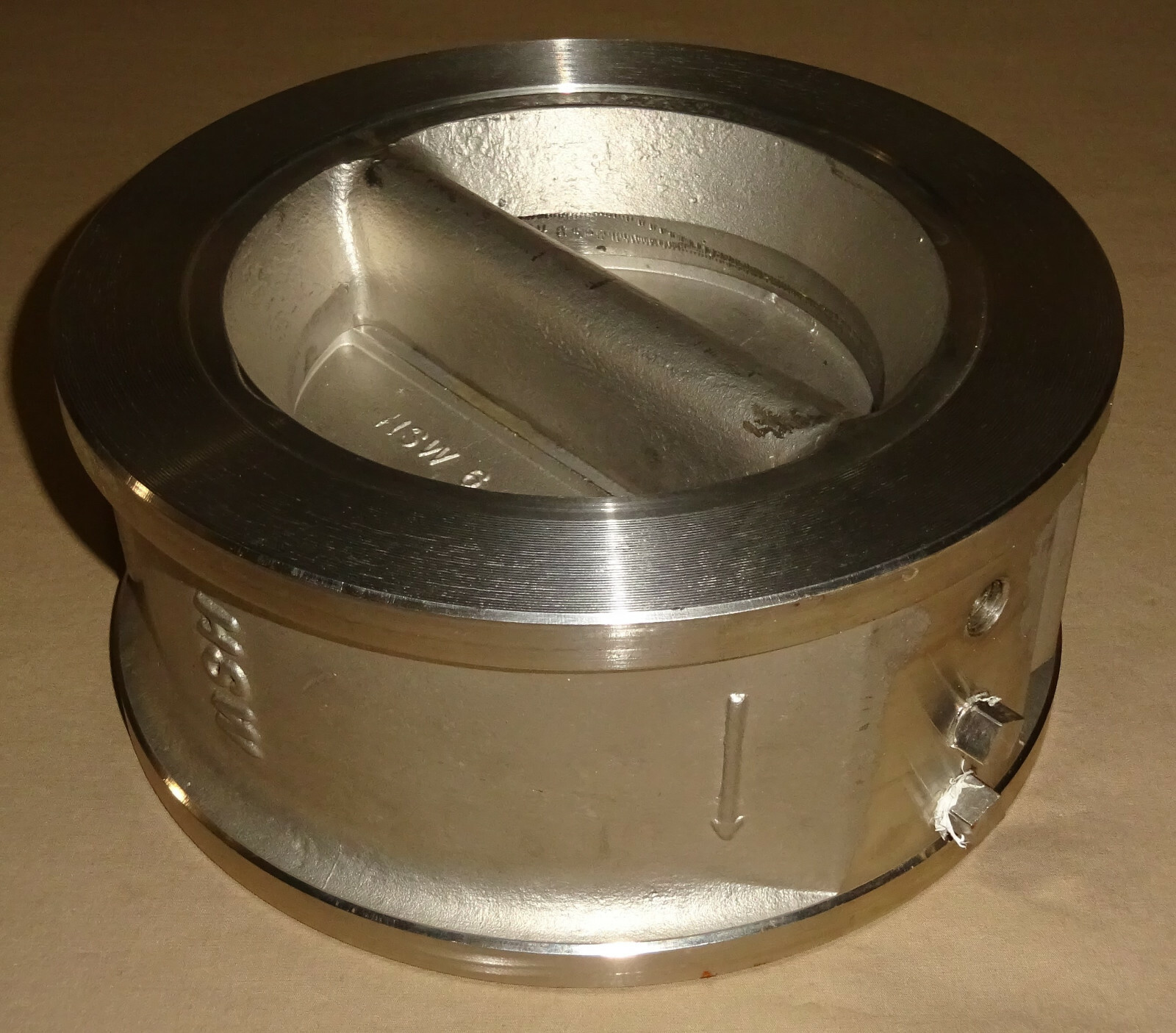 Spence 0600-150WTTTM-T 6" Wafer Stainless Steel Check Valve ...