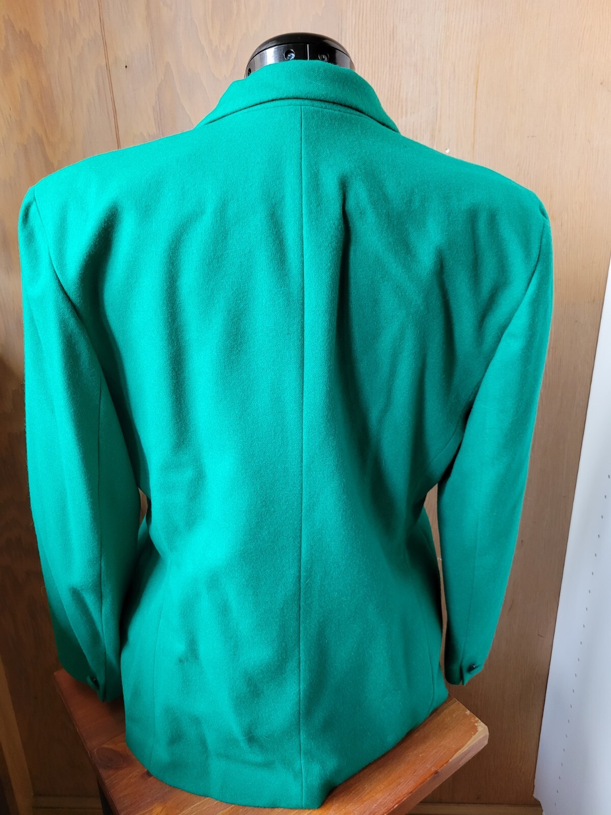 VTG 1980s Pendleton Emerald Green Petite Blazer Jacke… - Gem
