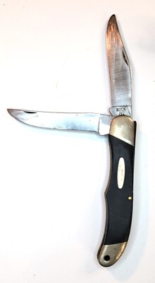 Vintage Buck 317 Trailblazer USA Folding 2 Blade Hunting Knife Pre-Date ...