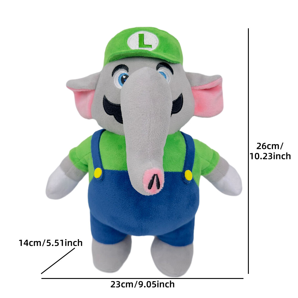 Super Mario Bros. Wonder Soft Plush Toys Elephant Mario Luigi Stuffed ...