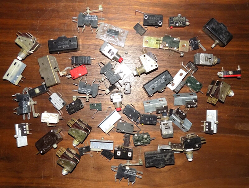 Lot Cherry Licon Omron & Micro Actuator Type Switches | eBay