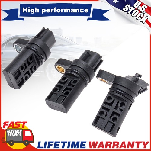 Set of 3 Camshaft Crankshaft Cam Crank Position Sensor For Nissan ...