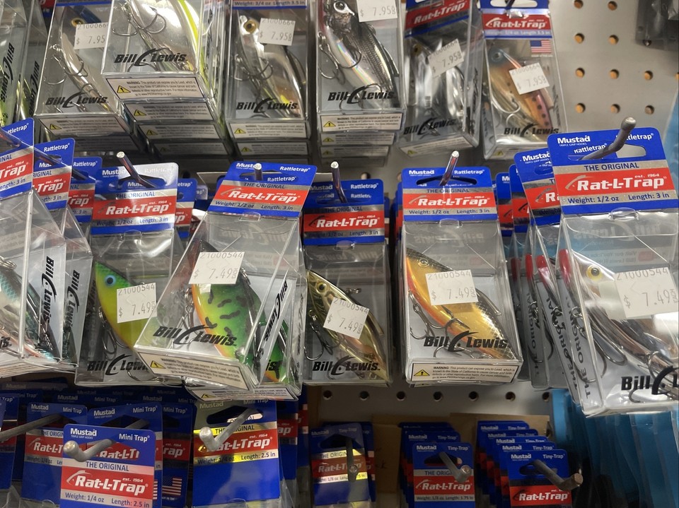 Rat-L-Trap Lipless Crankbait 1/2oz 3 inch Bill Lewis Rattle Lures | eBay