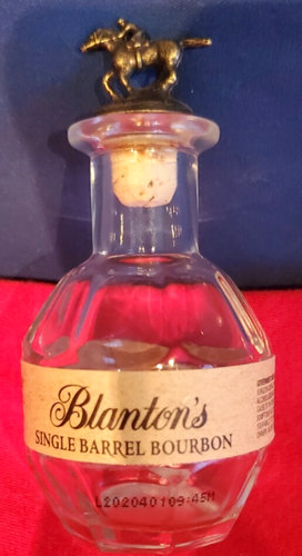 Miniature Blanton’s Single Barrel Bourbon Whiskey Bottle 50ml Mini ...