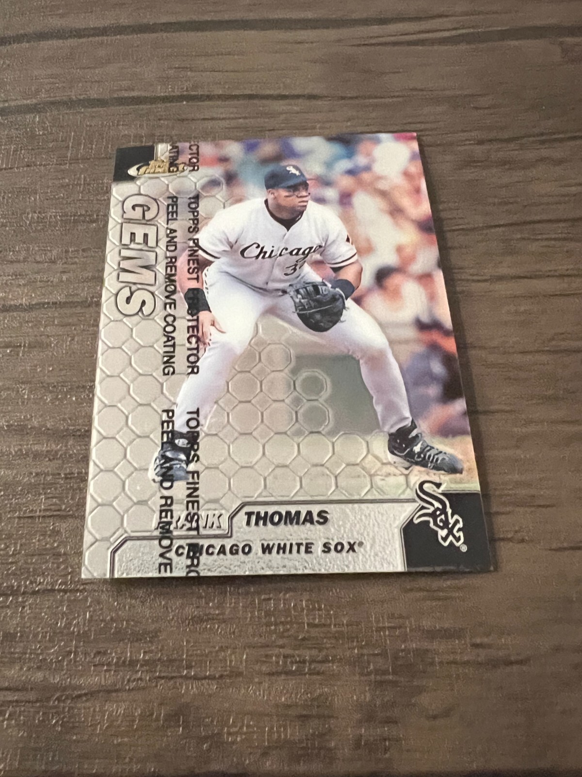 1999 Topps Finest Gems Baseball Card #102 Frank Thomas, White Sox (N3 ...