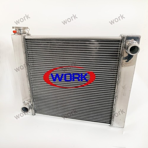 Aluminum Racing Radiator 2 Row For 22" x 19" x3'' Ford Mopar Universal ...