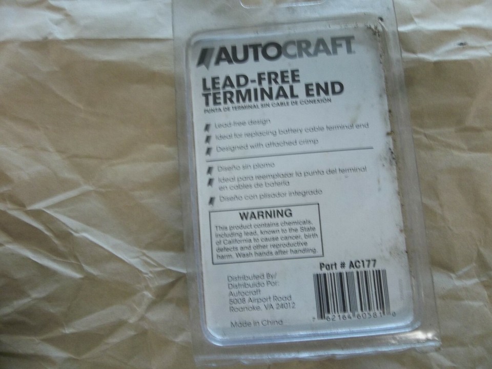 auto craft lead-free terminal end ac177 | eBay