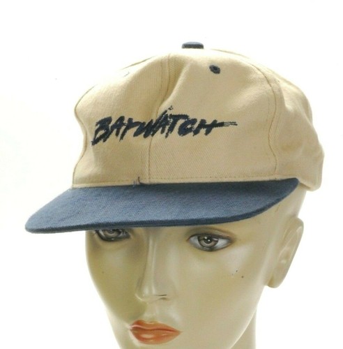 Vintage Baywatch Snapback Hat Cap Promo TV 1990s - Gem