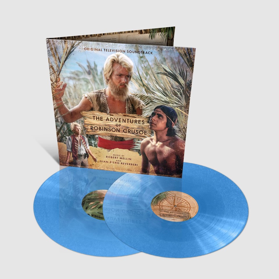 Robert Mellin Adventures Of Robinson Crusoe TV Soundtrack [Azure (Vinyl ...
