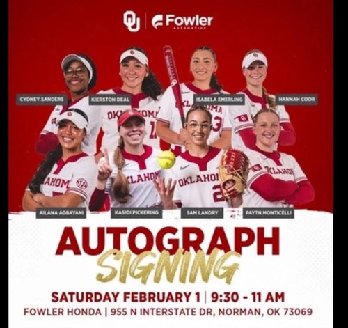 Onit Oklahoma Sooners OU Softball Base Card Kasidi Pickering Autograph ...