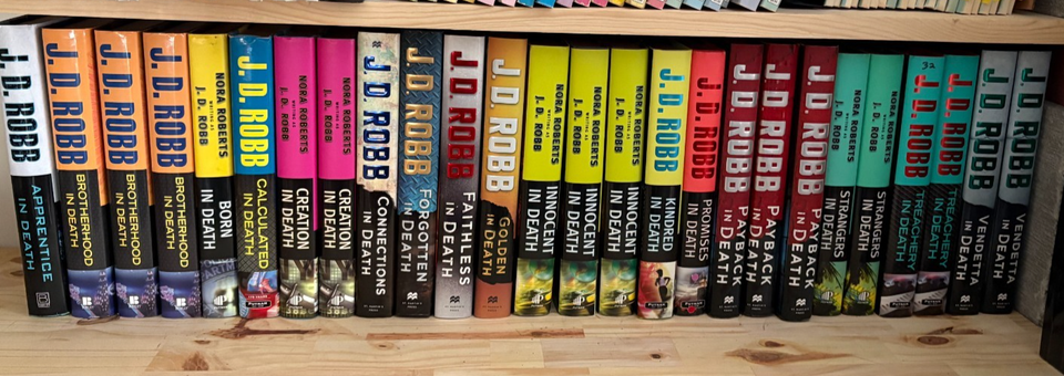 JD ROBB IN DEATH Hardcover Books - Buyer Chooses - HCDJ Good Eve Dallas ...
