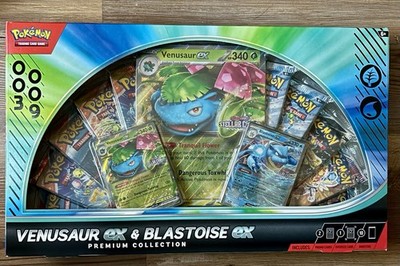 Venusaur ex Blastoise ex Premium Collection GameStop Exclusive ...