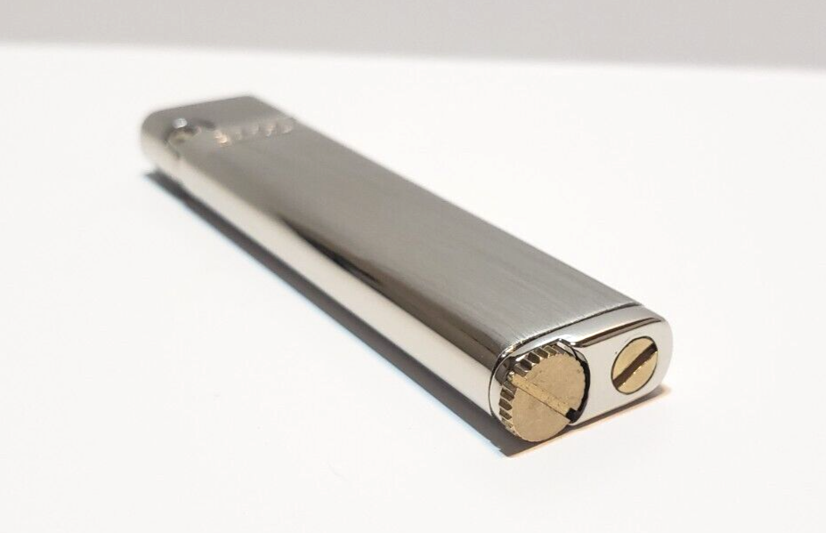 THIN VINTAGE CLASSIC STYLE LIGHTER Trench Retro Fuel Saving Lighter O ...