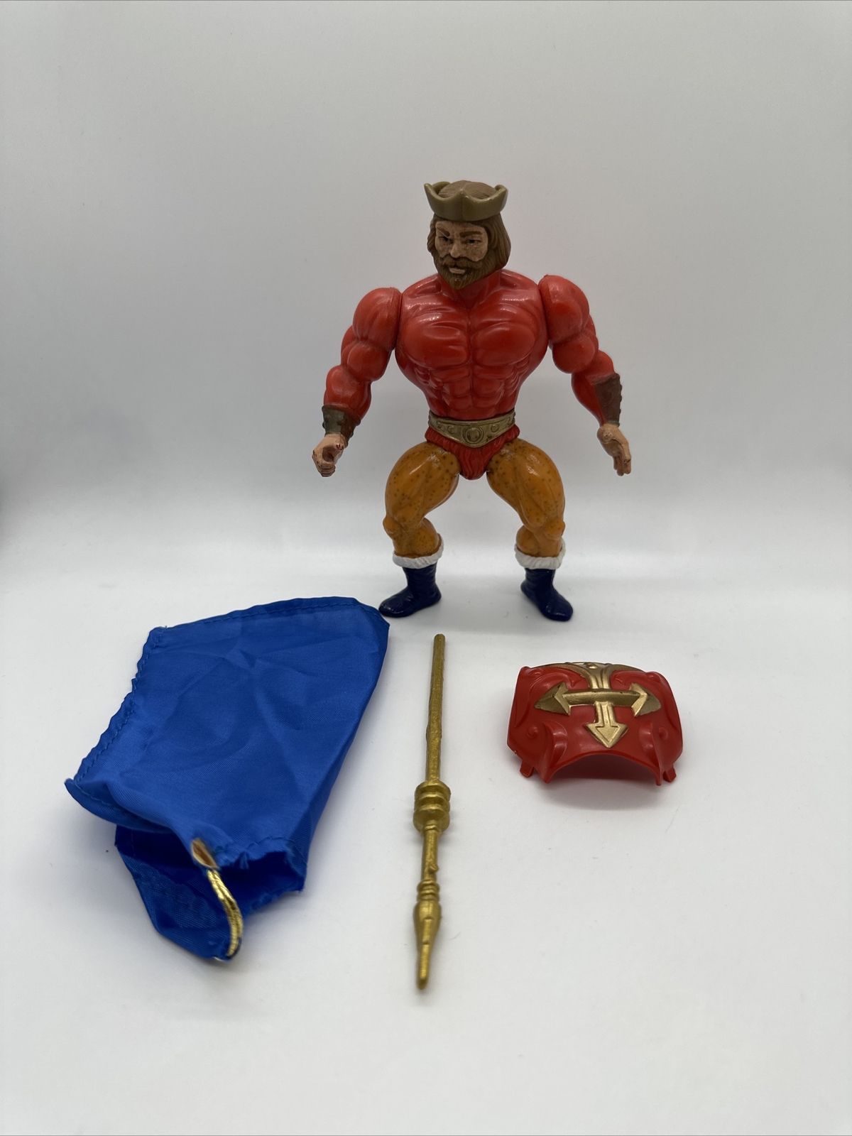 Motu Vintage King Randor Original Masters of the Universe.Repro Staff ...