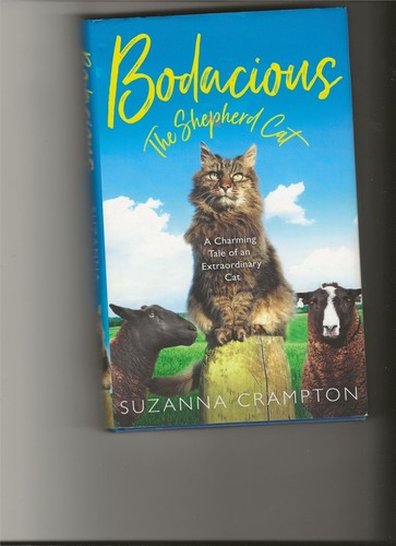 SUSAN CRAMPTON BODACIOUS THE SHEPERD CAT BRAND NEW EXCELLENT HARDBOUND ...