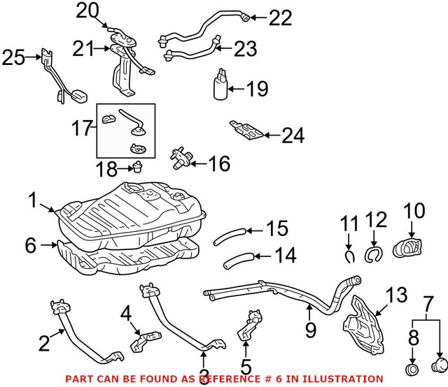 Toyota Genuine 7760660120 Protector Sub-assy Fuel Tank No.1 77606-60120 ...