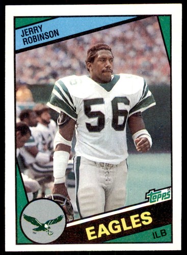 1984 TOPPS* JERRY ROBINSON PHILADELPHIA EAGLES #334 | eBay