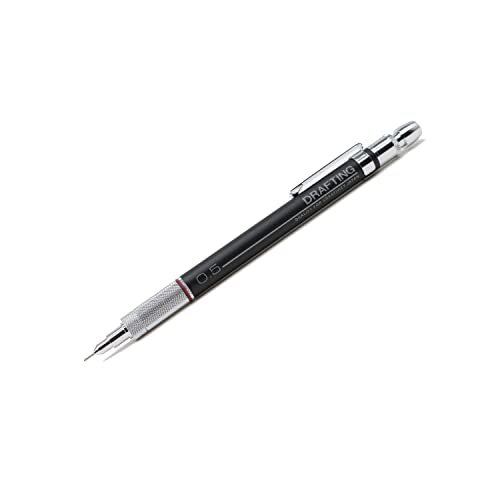 Takeda Mechanical pencil drafting 0.5mm Fixed Type Handle Knock Metal ...