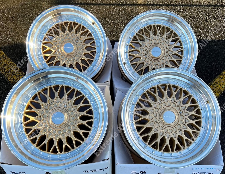 15" Gold RS Alloy Wheels Fits Toyota Aygo Carina Corolla Yaris 4x100 | eBay