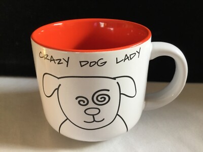 Blobby Dog - Crazy Dog Lady Ceramic oversized Coffee Mug Cup - NEW ...