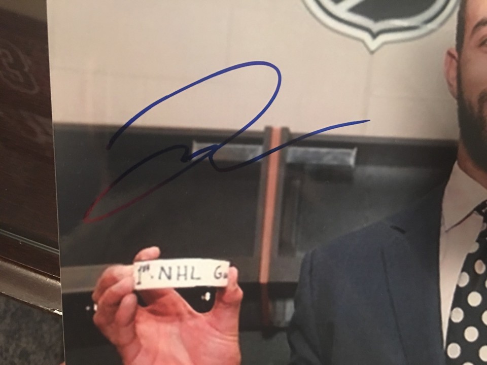 Darnell Nurse AUTOGRAPH Edmonton Oilers signed GLOSSY 8x10 1st Goal ...