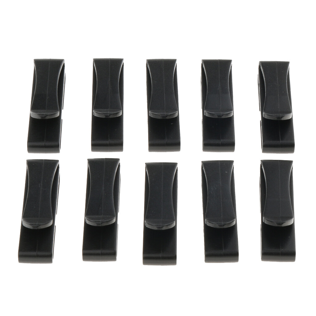 10Pcs Molle Webbing Connecting Clips Strap Buckle Backpack Quick-Slip ...