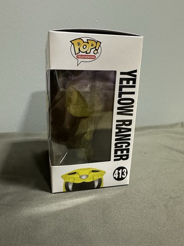 Funko Pop Power Rangers Yellow Ranger Morphing 413 GameStop Exclusive ...