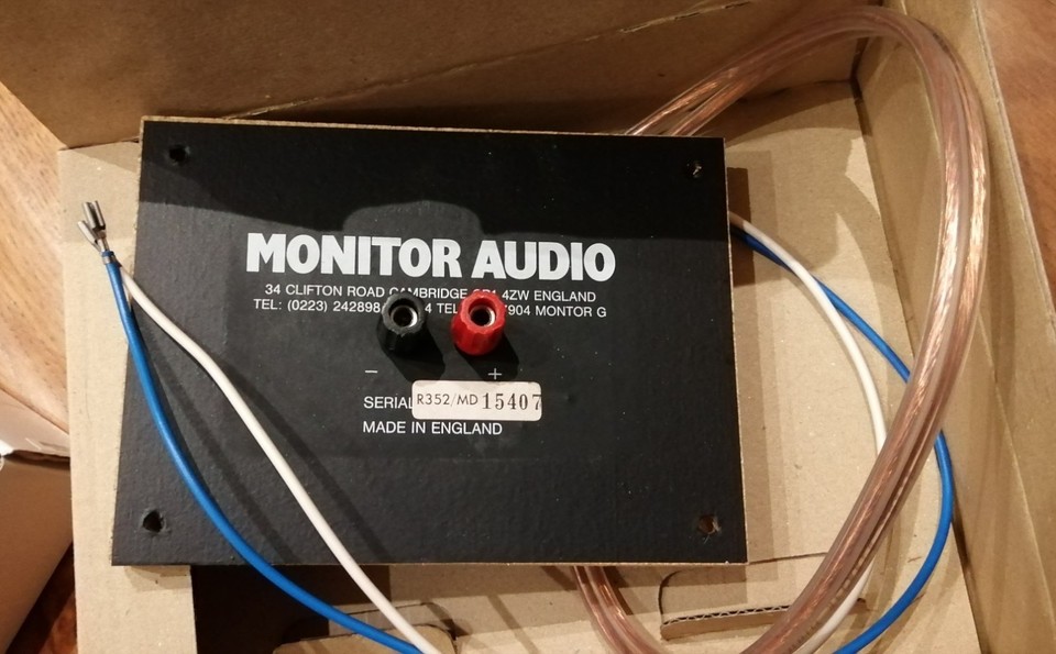 Monitor Audio R352M Pair Crossovers Metal Tweeter R352 | eBay UK