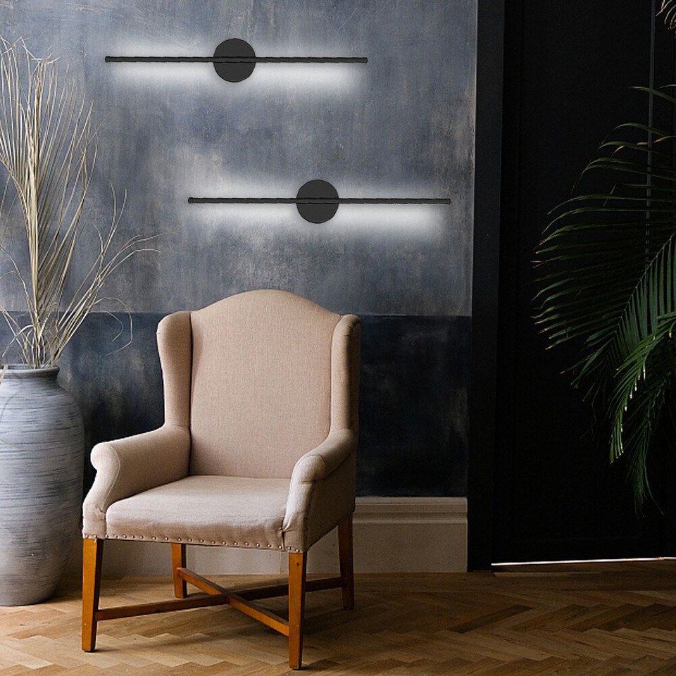 LED Wall Lights Long Strip Linear Light Bar Bedroom Living Room ...