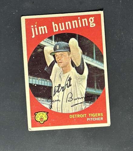 1959 TOPPS #149 JIM BUNNING TIGERS | eBay