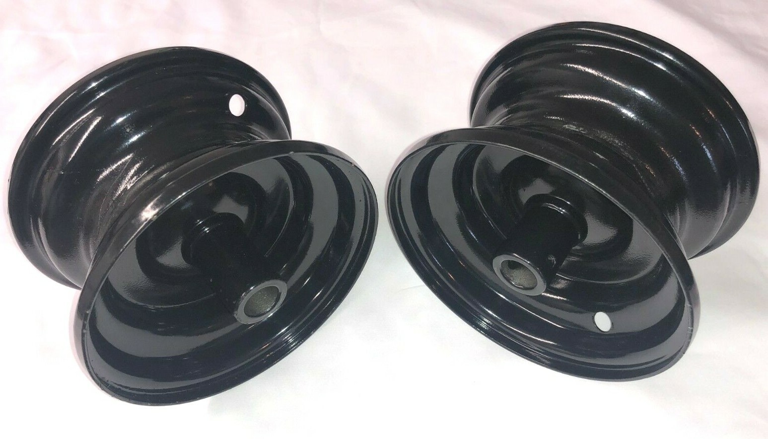 (2) TORO 6" RIM WHEELS 6x3.25 4.10-6 13x5.00-6 14x4.50-6 15x5.00-6 GO ...