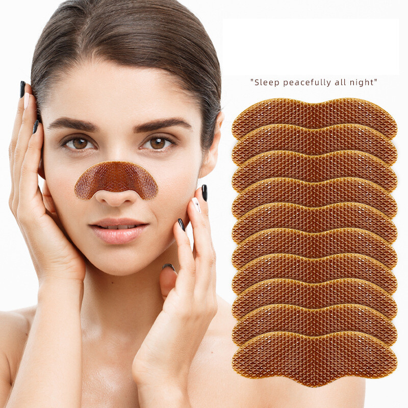 5PCS Hydrogel Nasal Strip Stop Snoring Breathe Better Easy Anti Snore ...