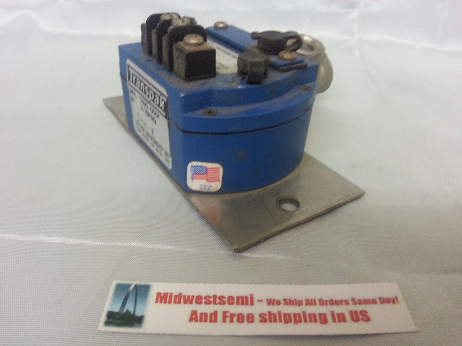 ACTION INSTRUMENTS T690-0001 TRANSPAK 3-15PSI PRESSURE TRANSMITTER ...