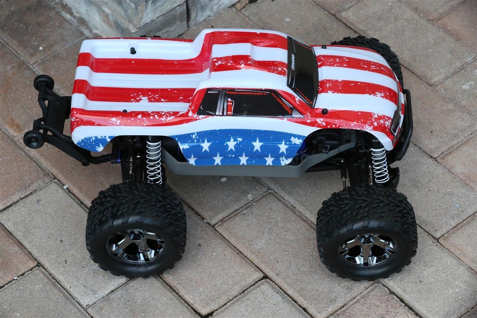 Custom Body American Flag Style for Traxxas Stampede 1/10 Truck Car ...