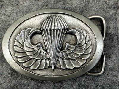 US Army Airborne Ranger Jump Wings Parachute Badge Paratrooper belt ...