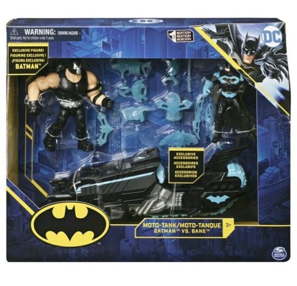 Spin Master 1st Edition DC Comics Batman vs Clayface with Batcycle ...